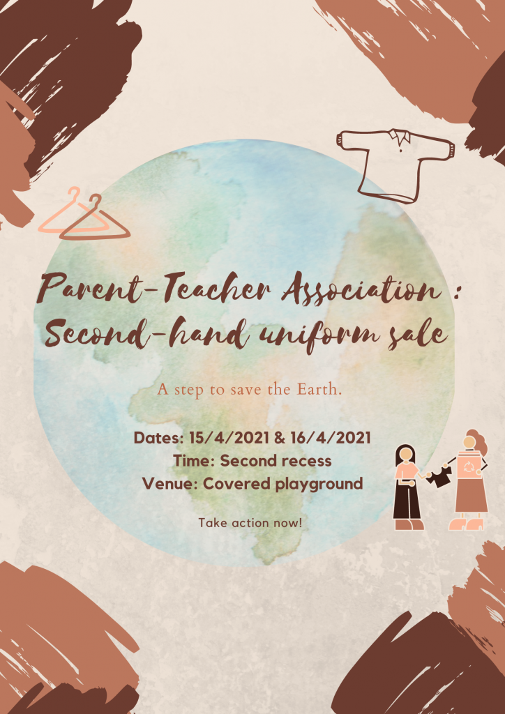 The Students' Union co-organized the second-hand school uniform sale ...